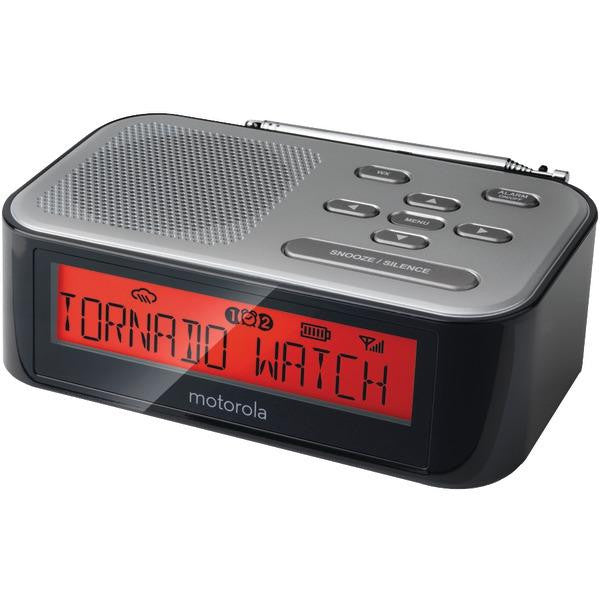 MOTOROLA MWR822 Desktop Weather Radio-Alarm Clock — Birds Eye Blue.com