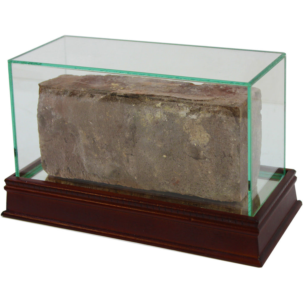 Glass Brick Display Case — Birds Eye Blue.com