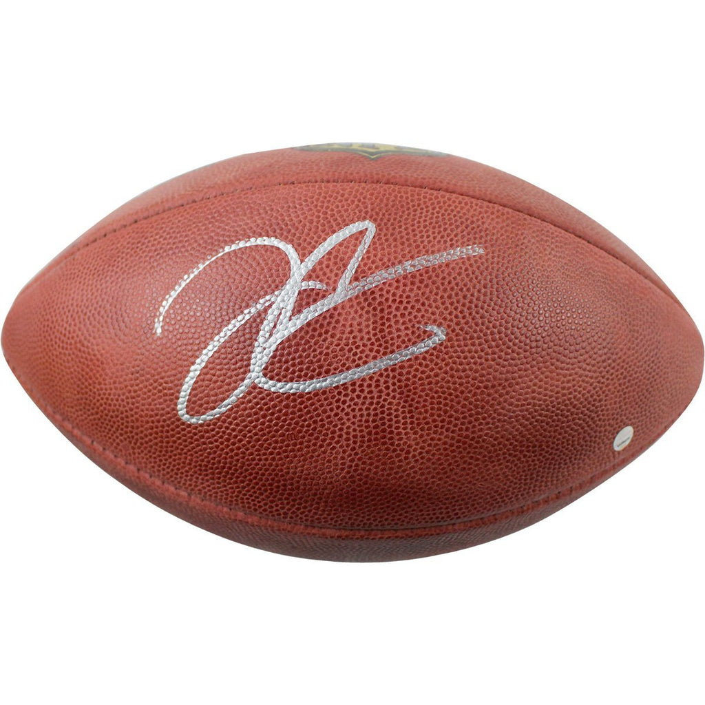 Derek Carr Signed Wilson Official NFL Football — Birds Eye Blue.com