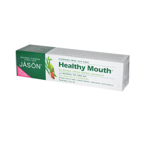 Jason Healthy Mouth Toothpaste Tea Tree and Cinnamon - 4.2 oz — Birds ...