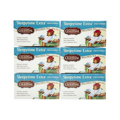 Celestial Seasonings Wellness Tea - Sleepytime Extra - Caffeine Free ...