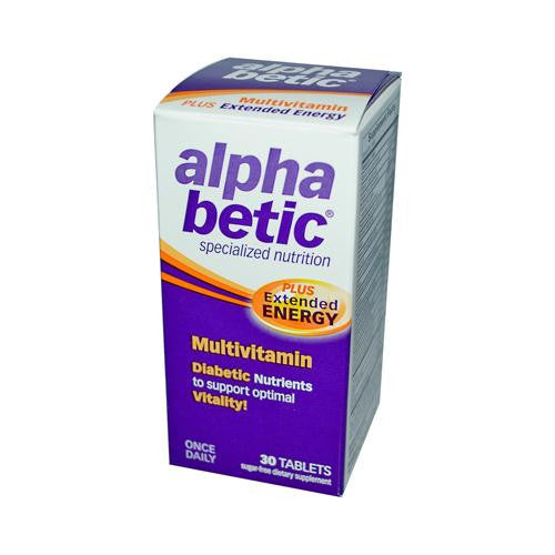 Nature Works Alpha Betic Once-A-Day Multiple Vitamins - 30 Caplets ...