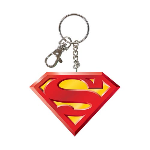Superman Logo Bendable Key Chain — Birds Eye Blue.com