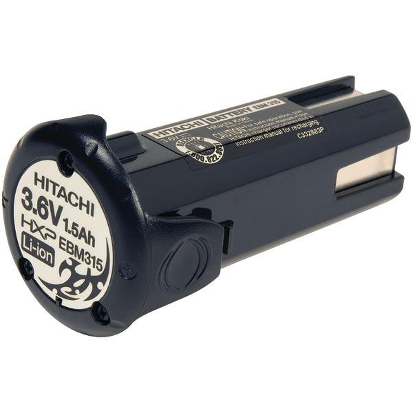 Hitachi 326263 3.6-volt Ebm315 Li-ion Battery — Birds Eye Blue.com