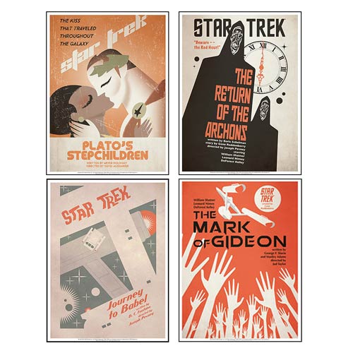 Star Trek The Original Series Poster Set 13 — Birds Eye Blue.com